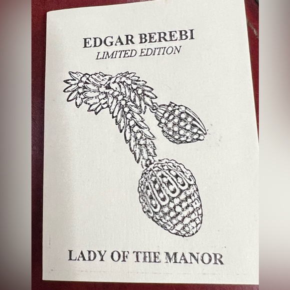 Edgar Berebi | Jewelry | Edgar Berebi 99s Unworn Broach Pin Lady Of The ...